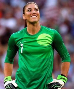 Hope Solo Bra Size and Measurements - StarsBraSize.com